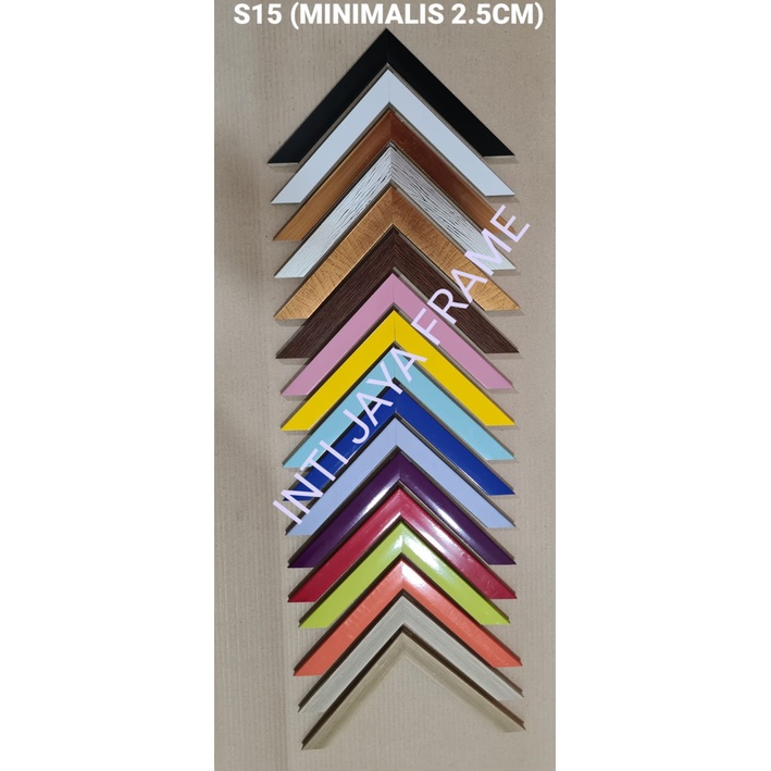 Jual Fiber Batangan Bingkai Minimalis PolyFrame IJF S15 0510 (2,5cm ...