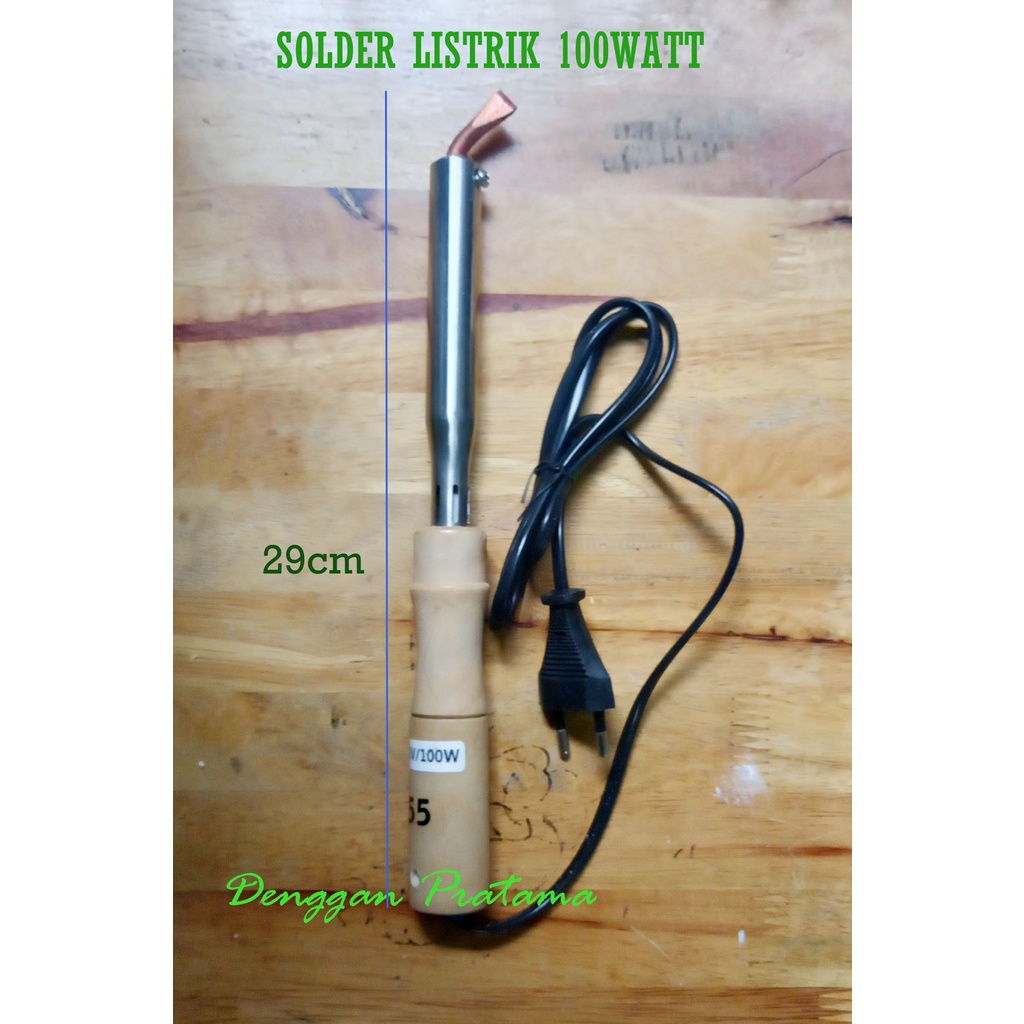 Jual Solder Listrik Alat Patri 100 Watt Elektrik 100w | Shopee Indonesia