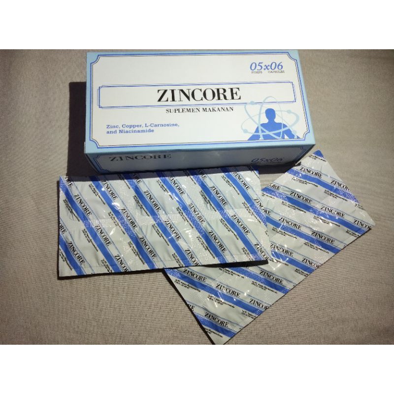 Jual Erha Zincore Strip 6 Kapsul - Suplemen Kesehatan Tubuh & Kulit ...
