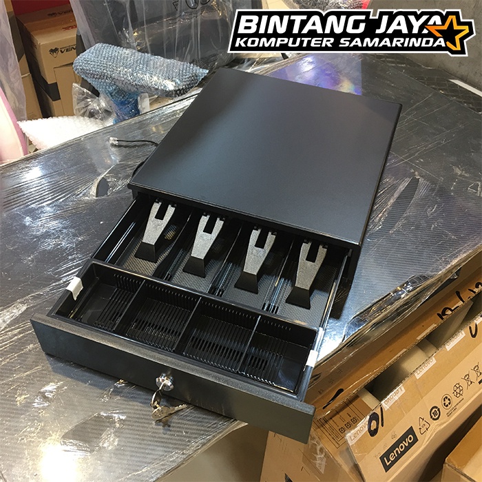 Jual Laci Kasir / Cash Drawer InForce APT-330 Ukuran Kecil 4 Slot Uang ...