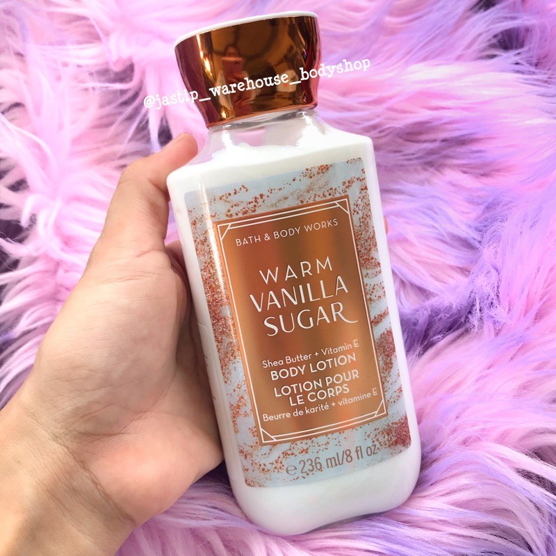 Jual WARM VANILLA SUGAR BODY LOTION 236ml BATH&BODY WORKS | Shopee ...