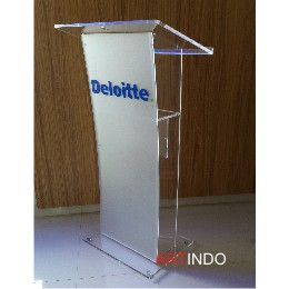 Jual Acrylic Podium / PD15 / Acrylic Lectren / Mimbar Akrilik | Shopee ...