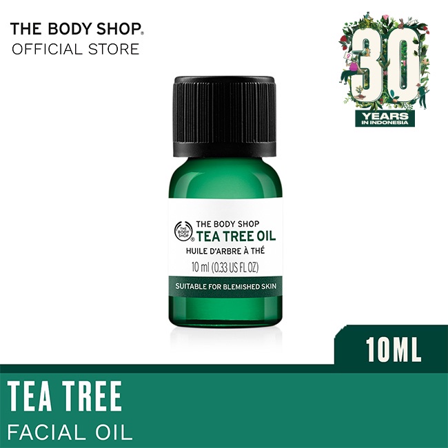 Jual The Body Shop Tea Tree Oil 10ml Indonesia|Shopee Indonesia