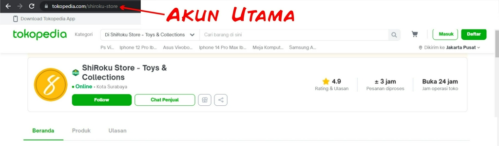 Produk ShiRoku Store | Shopee Indonesia