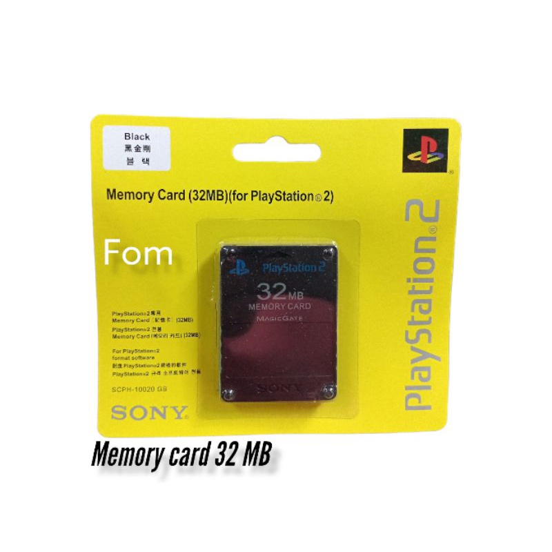 Jual Memori Memory mmc Card PS2 32 MB ori pabrik | Shopee Indonesia