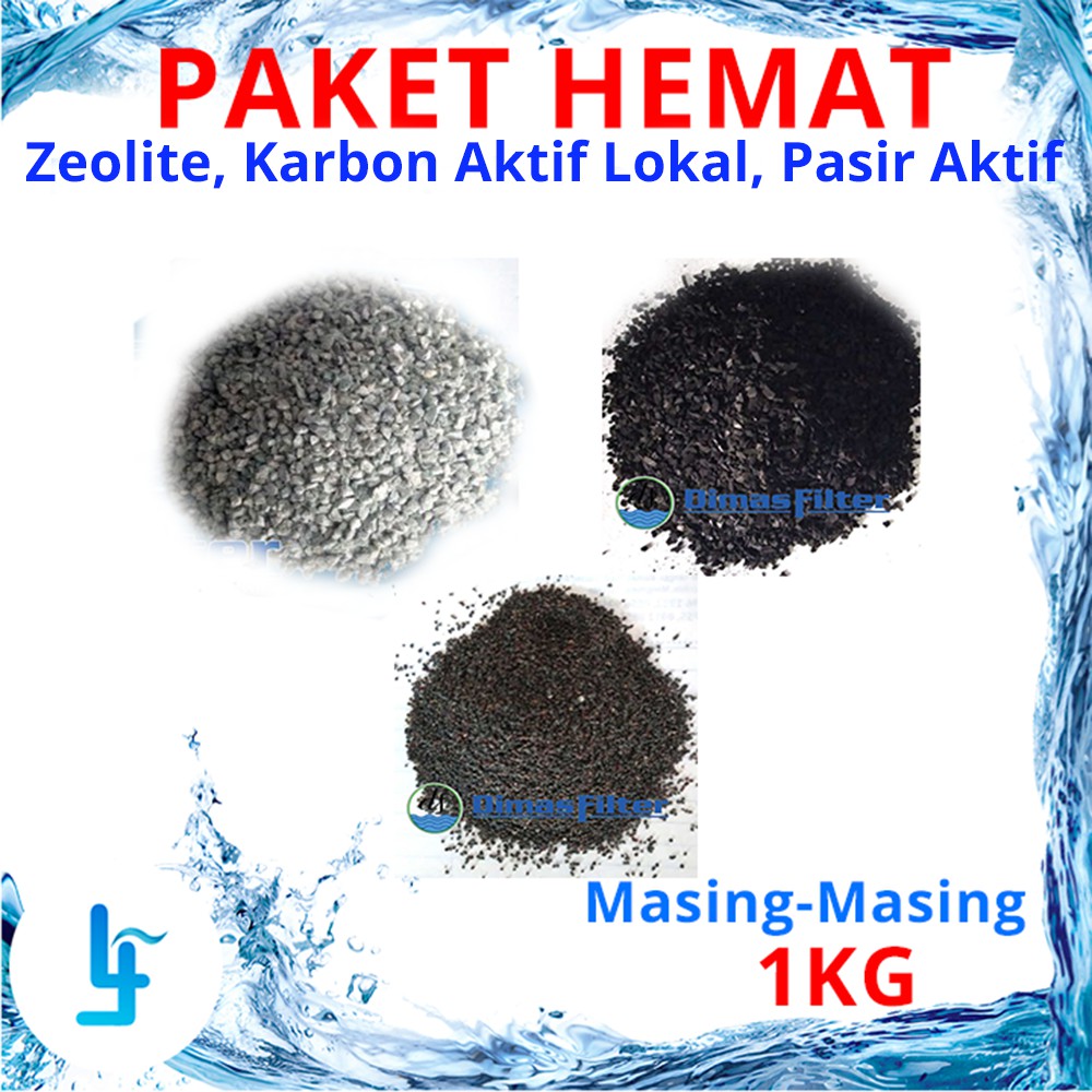 Jual Paket Media Filter Air Pasir Batu Zeolite, Karbon Aktif, Pasir ...