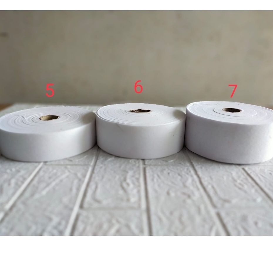 Jual KAIN KAPAS JAHIT VITRASE DAN GORDEN UKURAN 5,6,7 CM HRG PER ROLL # ...