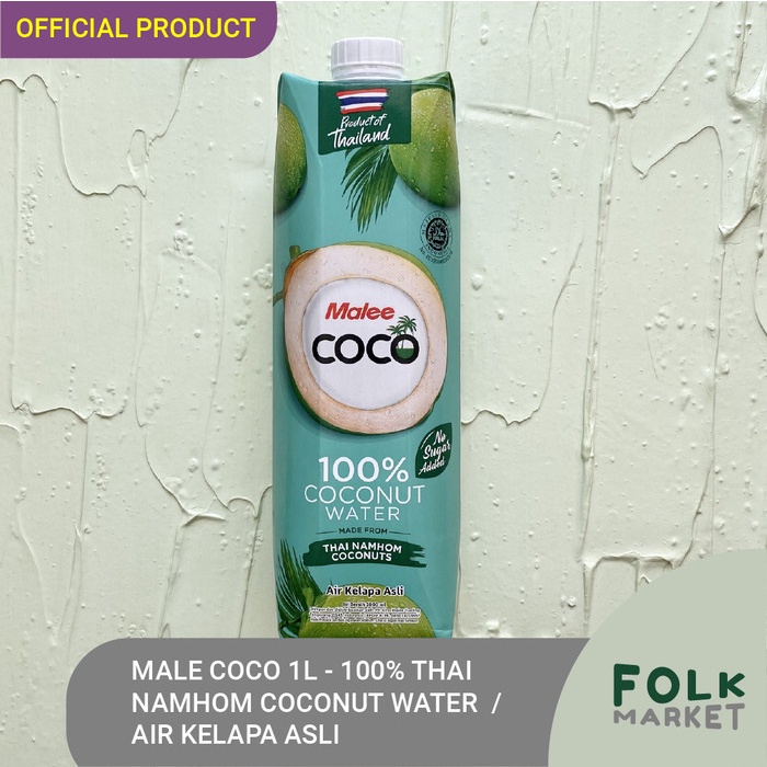 Jual MALEE Coco 1L - 100% Thai Nahhom Coconut Water / Air Kelapa Asli ...
