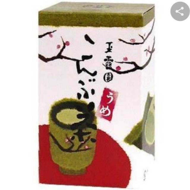 Jual Japanese Kombucha 500gr (Ume Konbu Tea / Plum Kelp Tea) Indonesia ...