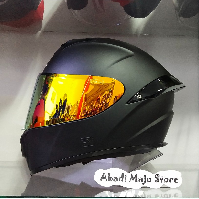 Jual Helm SNAIL FFS2 Black Doff Hitam Doff Original | Shopee Indonesia