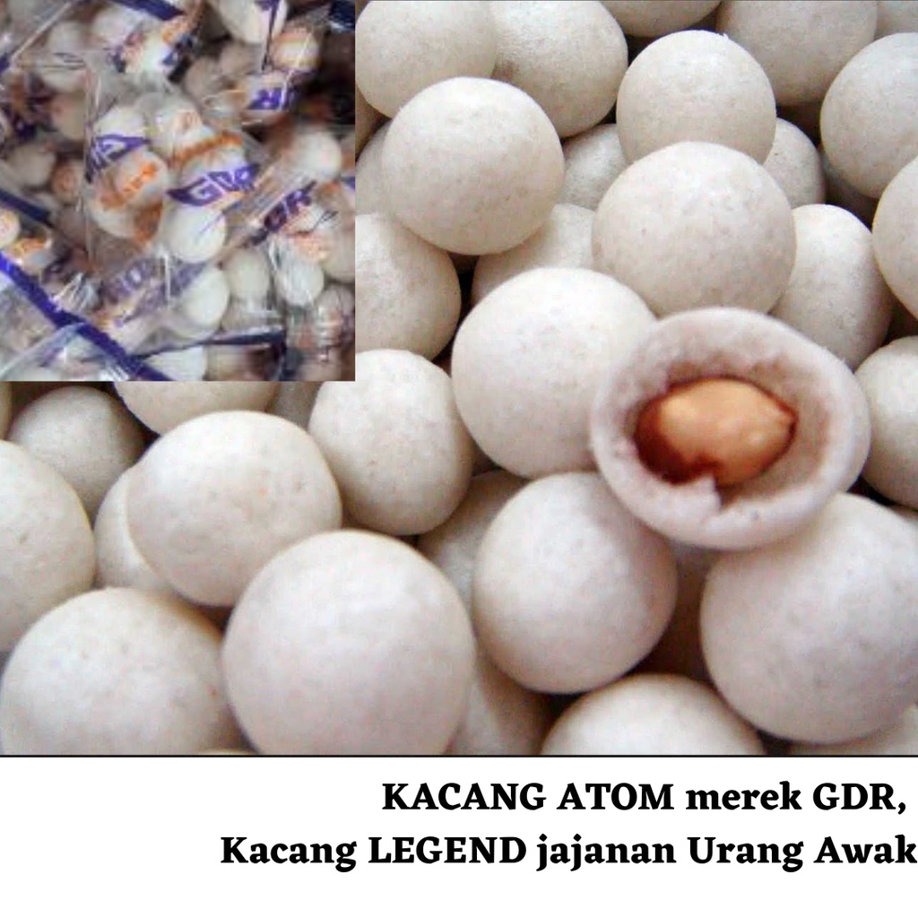 Jual Kacang Atom GDR Cemilan Snack Kacang Sukro Oleh-Oleh Padang ...