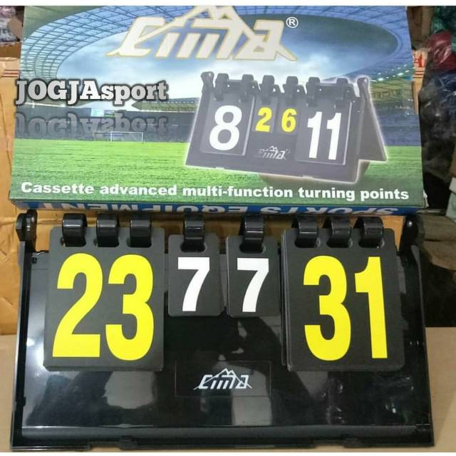 papan score skor sepak bola voli futsal badminton sepak takraw tenis ...