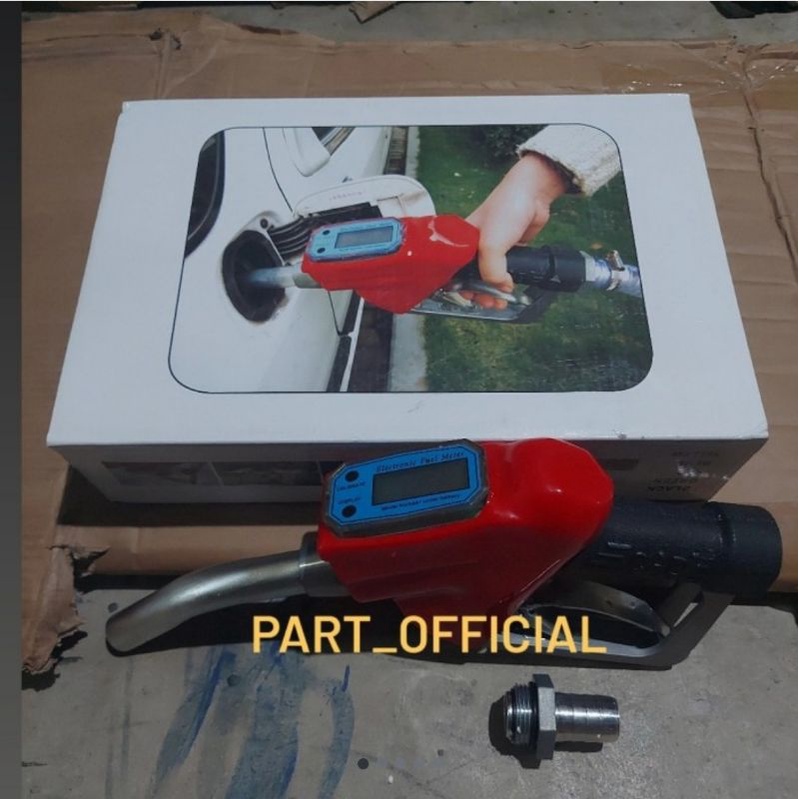 Jual NOZZLE DIGITAL SIZE 1 INCH// FLOW METER GUN NOZEL DIGITAL UKURAN 1 ...