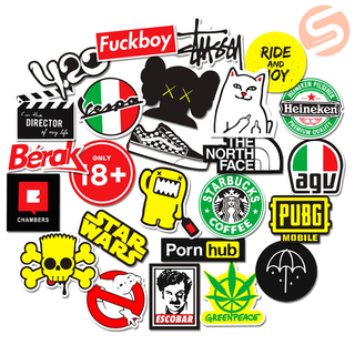 Jual Stiker Pack (25 Pcs) Stiker Mix 1 Stiker Helm Stiker Laptop Stiker ...