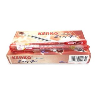 Jual [ PACK ] Pulpen Ballpoint Pen 0,5 - Kenko Easy Gel MURAH | Shopee Indonesia