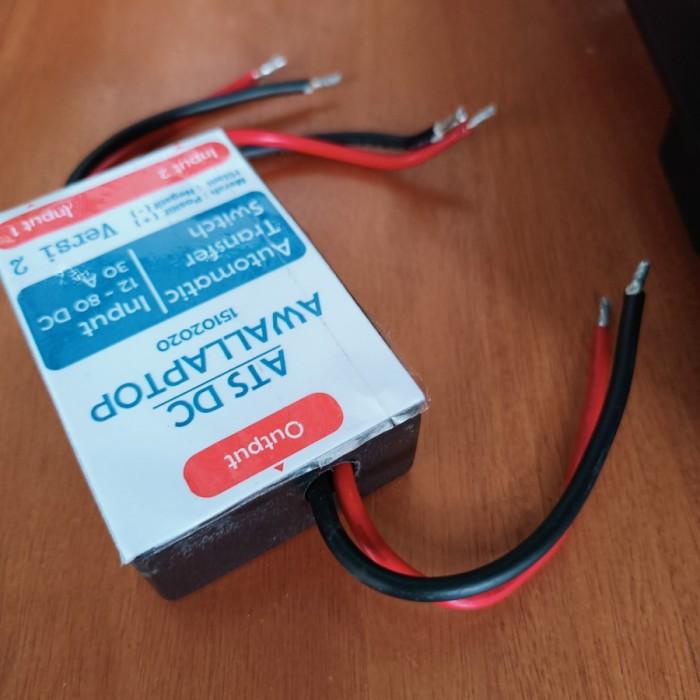 Jual automatic transfer switch DC input 12V-80V 30A ATS DC switcing ...