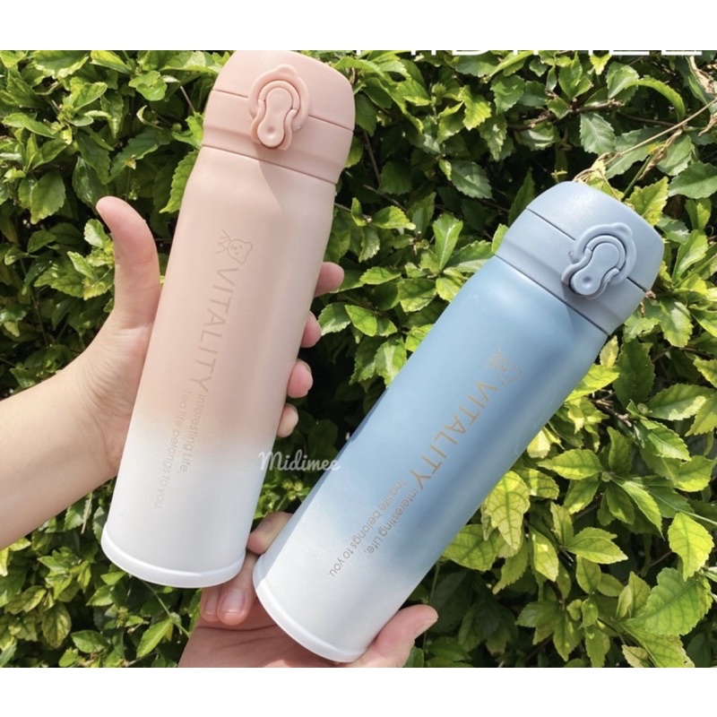 Jual COD-Botol Tumbl/Botol Termos Stailess Dengan Warna Gradasi/Termos ...