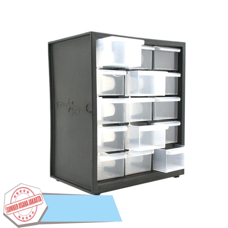 Jual Rak Baut Fiser KENMASTER 15 Slot Laci Drawers Parts Organizer SUJ ...