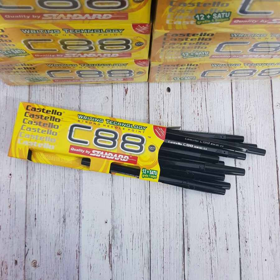 Jual Pulpen Standard Hitam Ballpoint Eceran | Shopee Indonesia