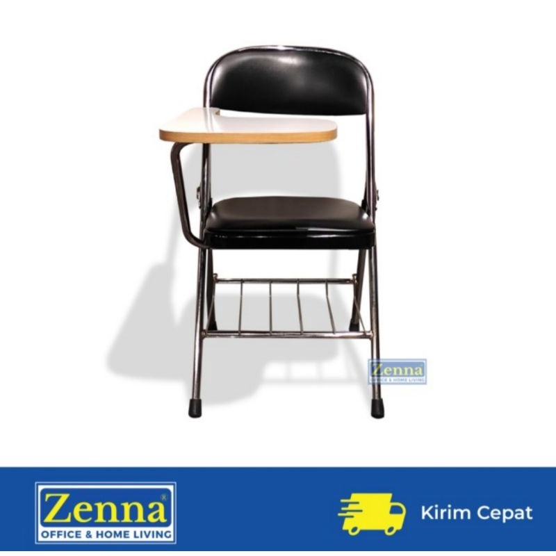 Jual Zenna Kursi Kuliah Lipat / Kursi Kuliah Meja | Shopee Indonesia
