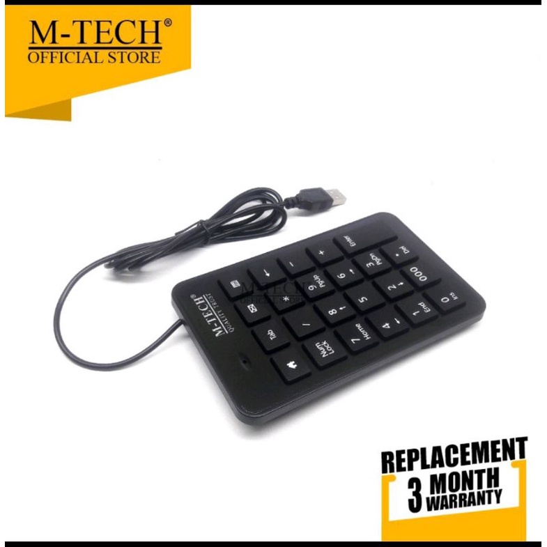 Jual Keyboard Keypad Numerik Angka Mtech USB | Shopee Indonesia