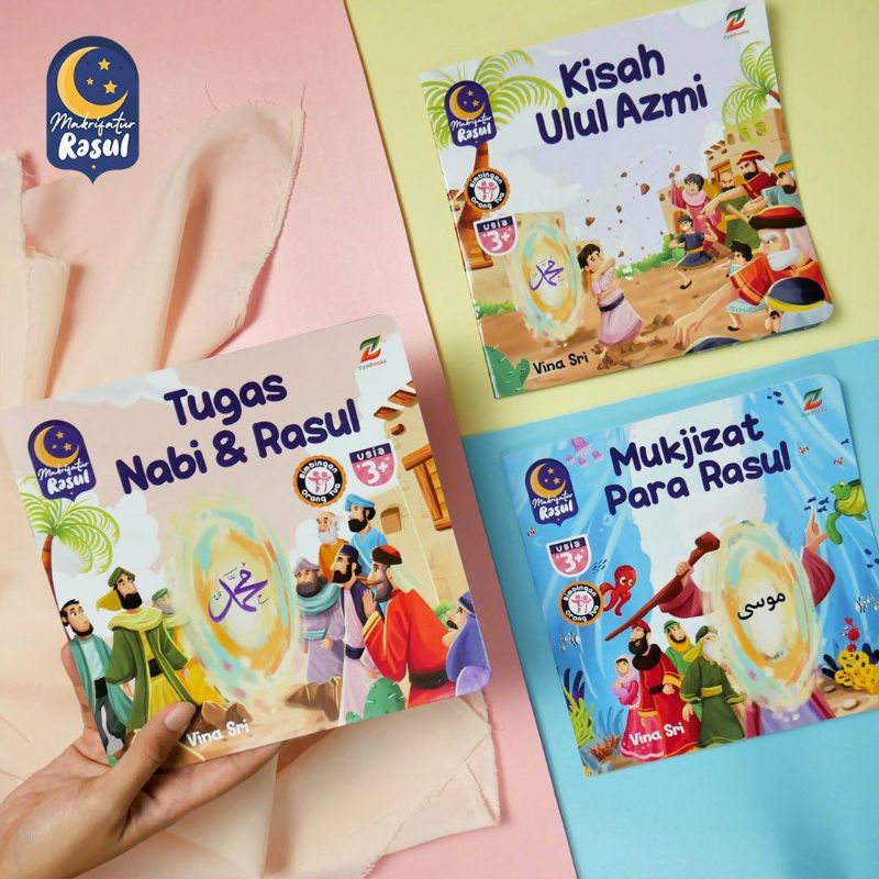 Jual Buku Anak Seri Makrifatul Rasul Kisah Ulul Azmi Tugas Nabi ...