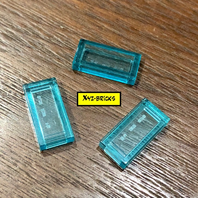 Jual LEGO PARTS 6251295 - Flat Tile 1x2 Transparent Light Blue | Shopee ...