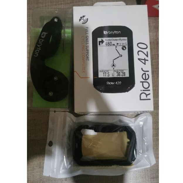 Jual cyclocomp bryton rider 420T 420 T bundling sensor original heart ...