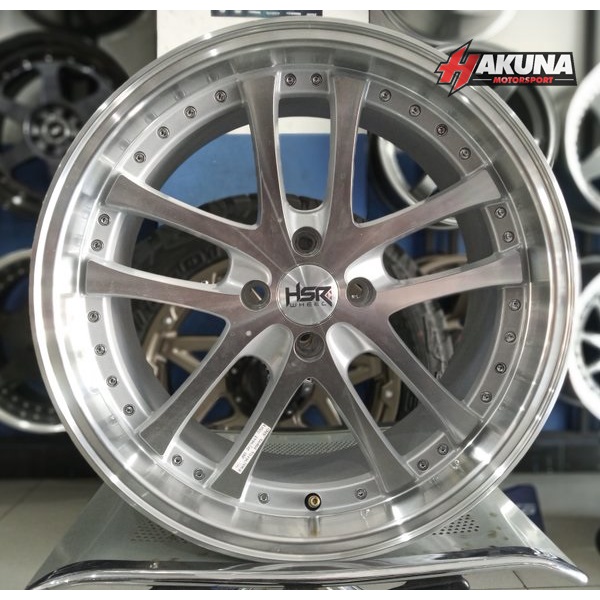 Jual Velg Mobil Kranje R17 Hsr Shoji Ring 17 Lebar 7,5/8,5 Celong H4x100 Honda Jazz Mobilio ...