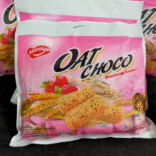 PROMO OAT CHOCO STRAWBERRY FLAVOUR 400 GR ( isi 40 pcs @10 gr ), SEREAL ... PROMO OAT CHOCO STRAWBERRY FLAVOUR 400 GR ( isi 40 pcs @10 gr ), SEREAL ...