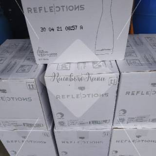 Jual Aqua Reflections botol beling kaca 380ml Aqua Reflection mineral ...