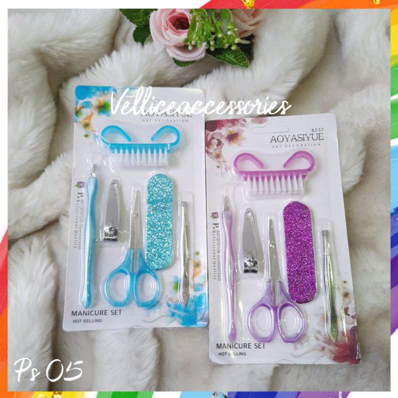 Jual Paket manicure/alat padicure manicur / peralatan kuku | Shopee ...