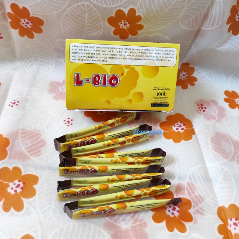 Jual LBio Sachet L-Bio Probiotik L BioUntuk Diare & Kesehatan ...