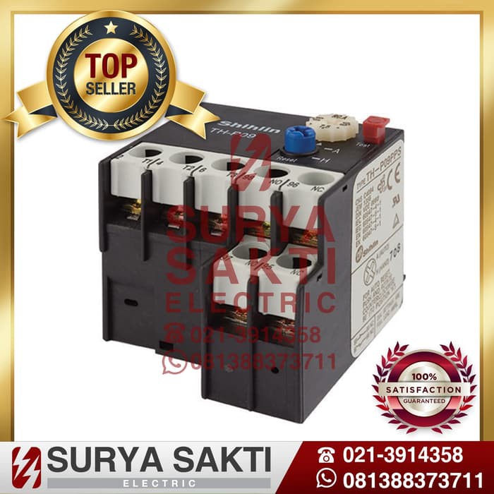 Jual Shihlin Overload TOR TH-P09PP / THP09PP ( S-P09 ) shinlin relay ...
