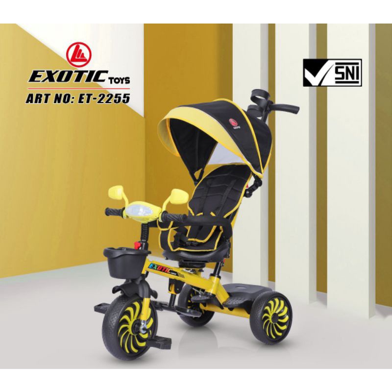 Jual sepeda roda 3/ stroller exotic | Shopee Indonesia