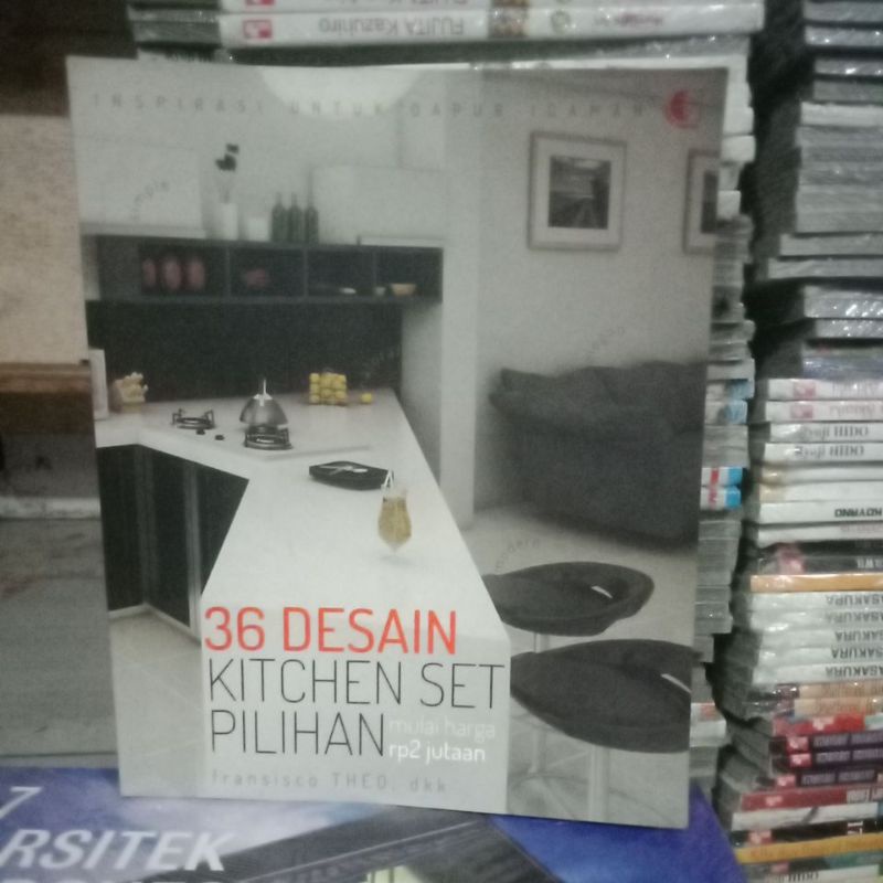 Jual buku interior : 36 Desain Kitchen set pilihan | Shopee Indonesia