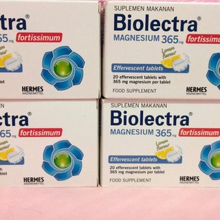 Jual biolectra 365mg magnesium effervescent | Shopee Indonesia