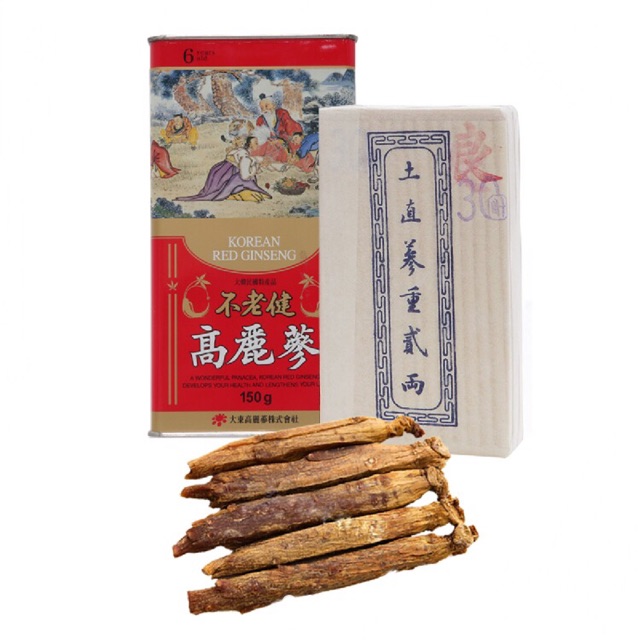 Jual Korean Red Ginseng Root 150 gr - akar ginseng merah Korea Original ...