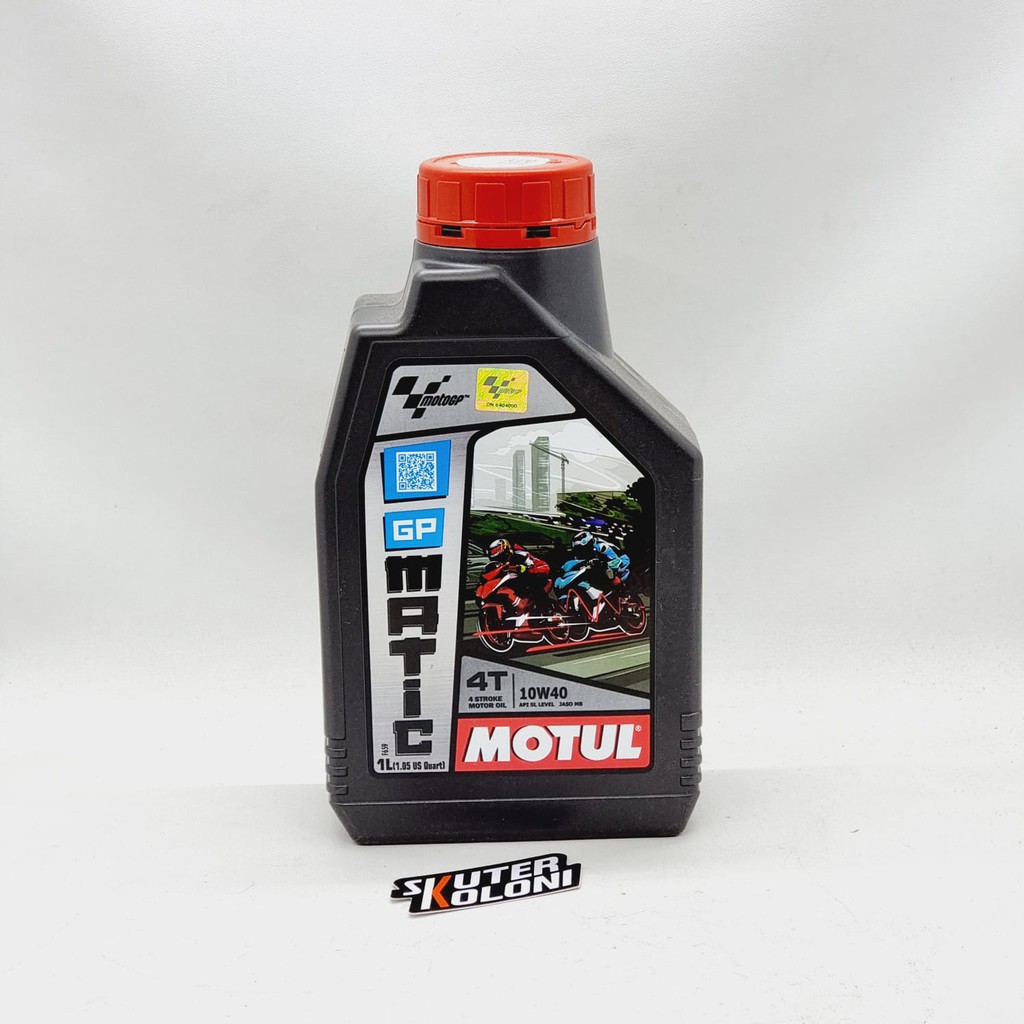 Jual MOTUL GP MATIC 10w 40 Oli Mesin Oil Vespa LX S Sprint Primavera GTS | Shopee Indonesia