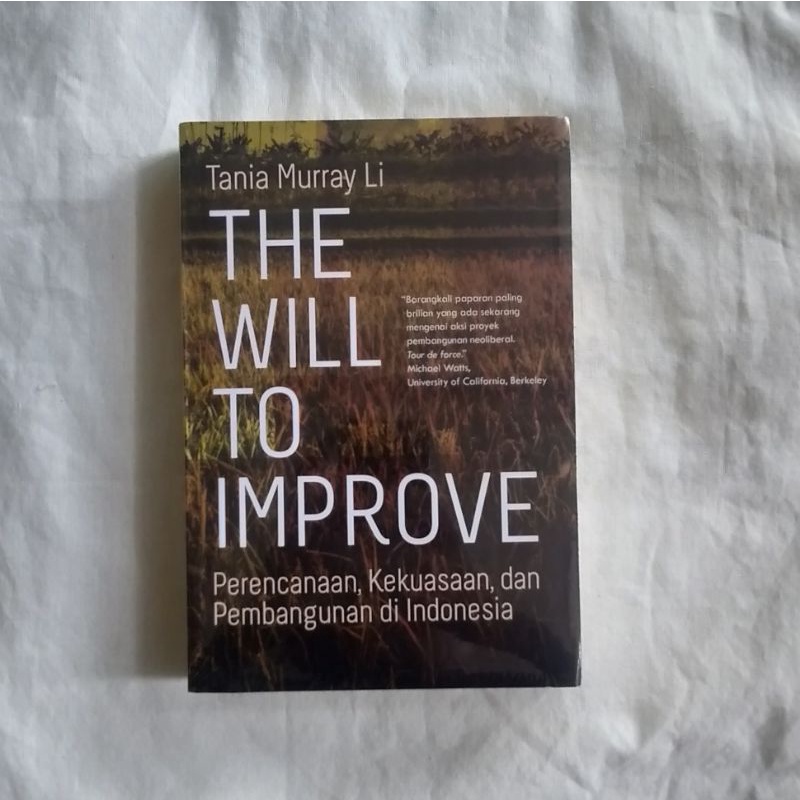 Jual Tania Murray Li - The Will to Improve, Bahasa Indonesia (ORI/Asli ...
