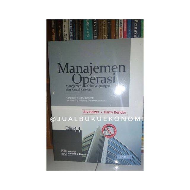 Jual Manajemen Operasi - Jay Hezzer Barry Render | Shopee Indonesia