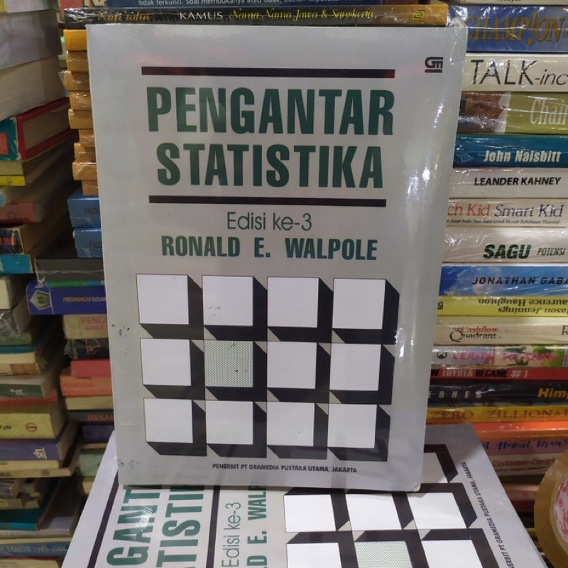 Jual Buku Pengantar Statistika Edisi Ke 3 - Ronald E Walpole | Shopee ... Jual Buku Pengantar Statistika Edisi Ke 3 - Ronald E Walpole | Shopee ...