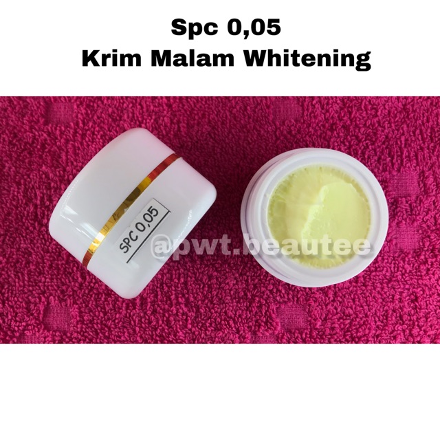 Jual Krim malam spc 0,05 night cream whitening Indonesia|Shopee Indonesia