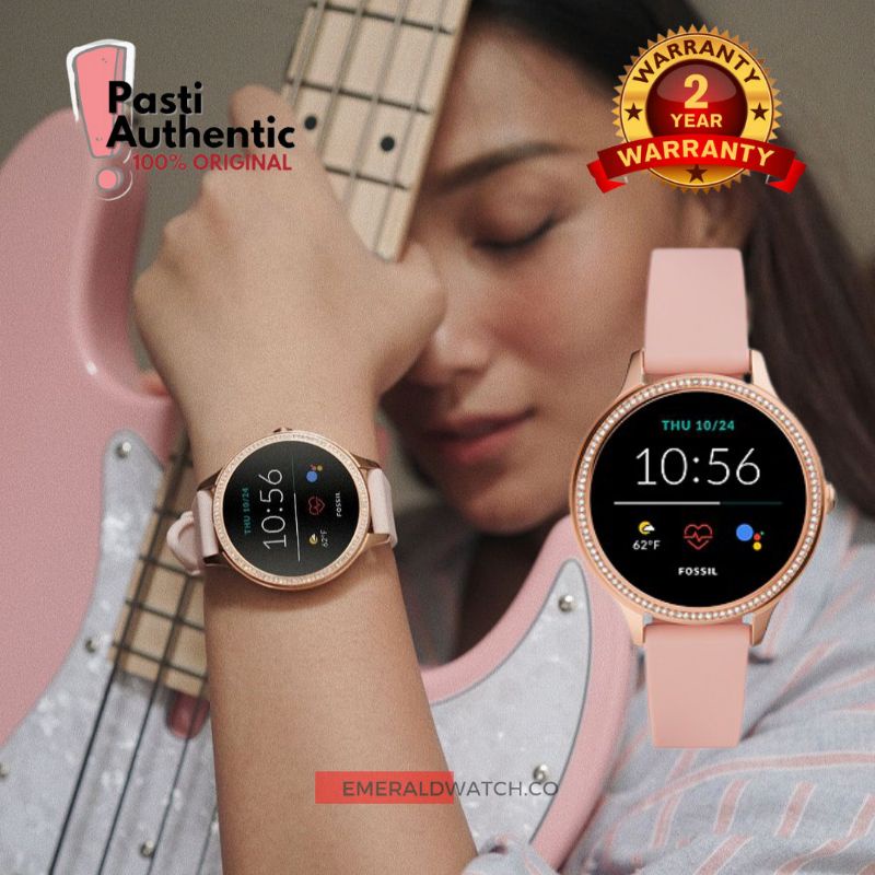 Jual Smartwatch Wanita Blush Silicone 4GB | Shopee Indonesia