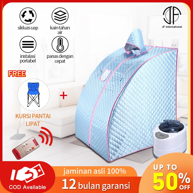 Jual kotak sauna / Portable Steam Sauna Alat Pelangsing Tubuh / Alat ...