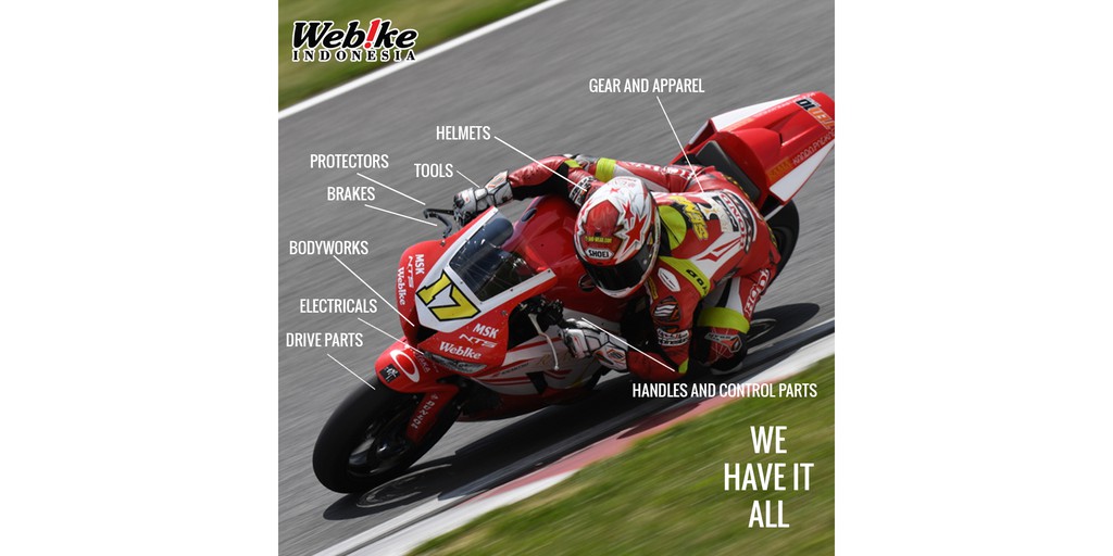 Toko Online Webike Indonesia Official Shop | Shopee Indonesia