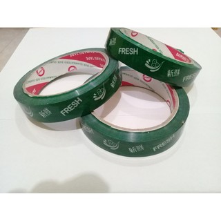 Jual Lakban isolasi fresh daimaru untuk sayur dan buah hijau | Shopee ...