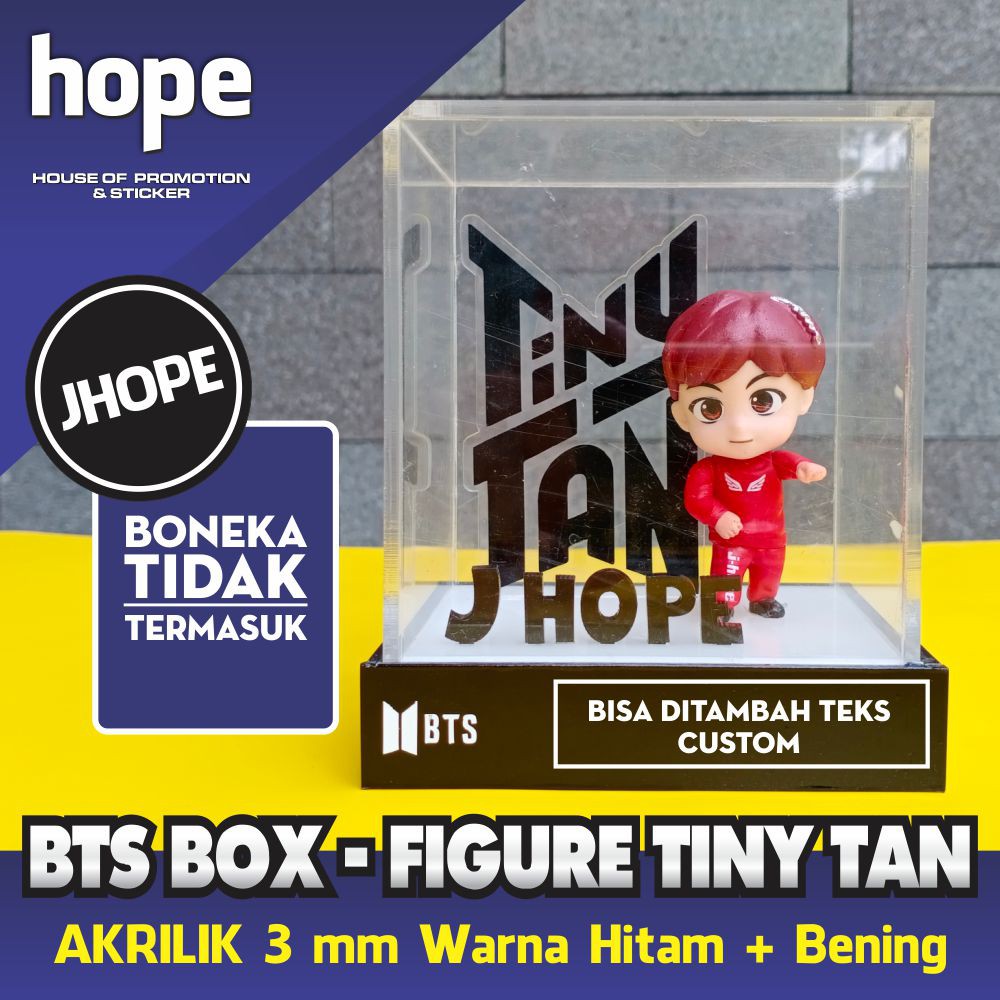 Jual BTS BOX - TINY TAN Figure Akrilik 3 mm - JHOPE | Shopee Indonesia