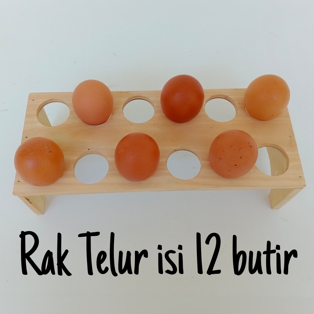 Jual Tempat Penyimpanan Telur / Rak Telur Duduk / Kotak Simpan Telur ...