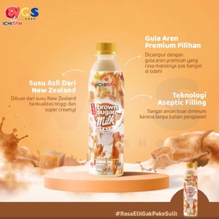 Jual Ichitan Brown Sugar Milk Drink Pet Bottle 310ml Indonesia|Shopee Indonesia